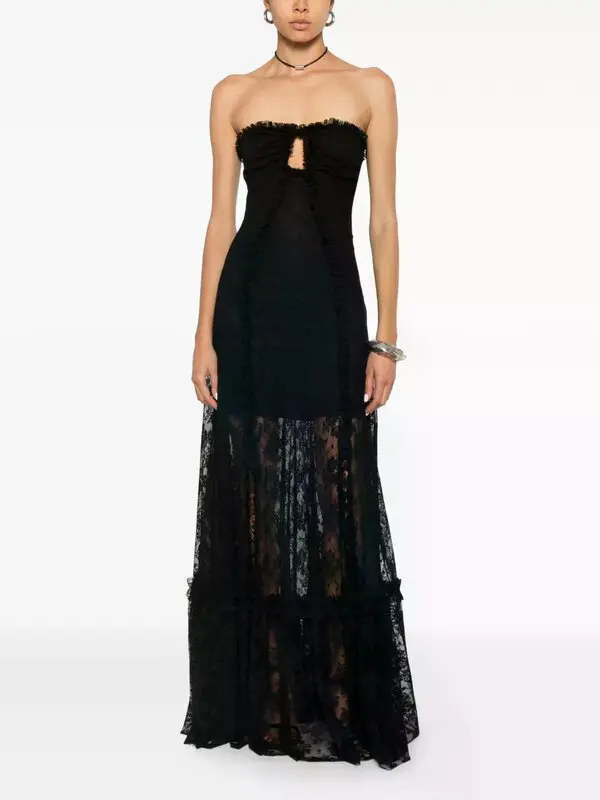 ANIYE BY Era Ruffled Lace Maxi Dress