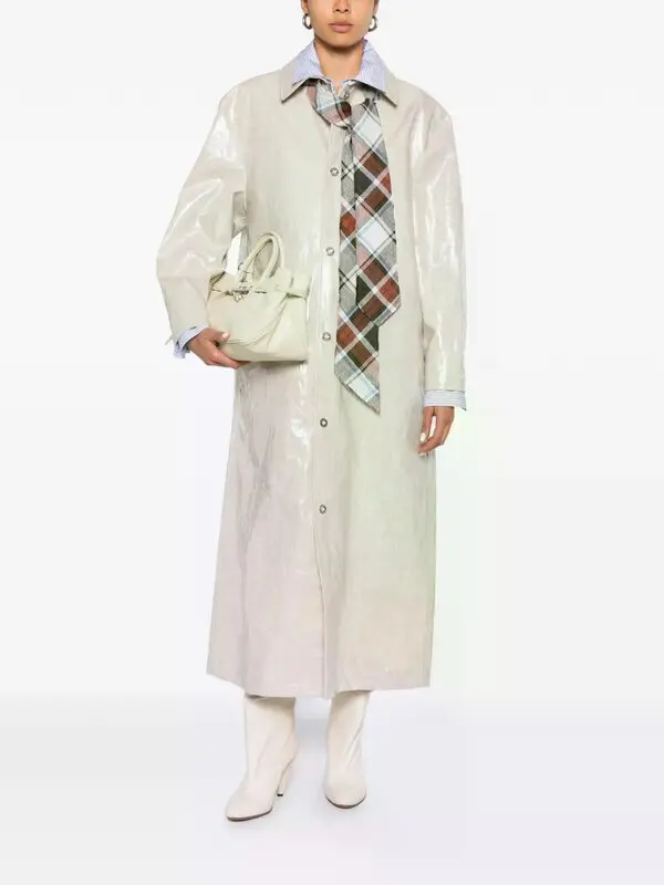 MARBELL Victoria Trench Coat - Neutrals