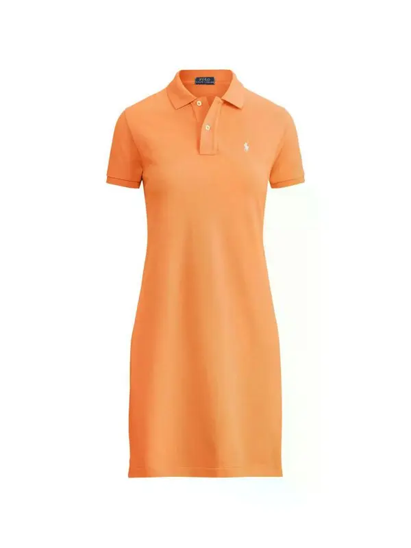 Polo Ralph Lauren Pony-embroidered Dress - Orange