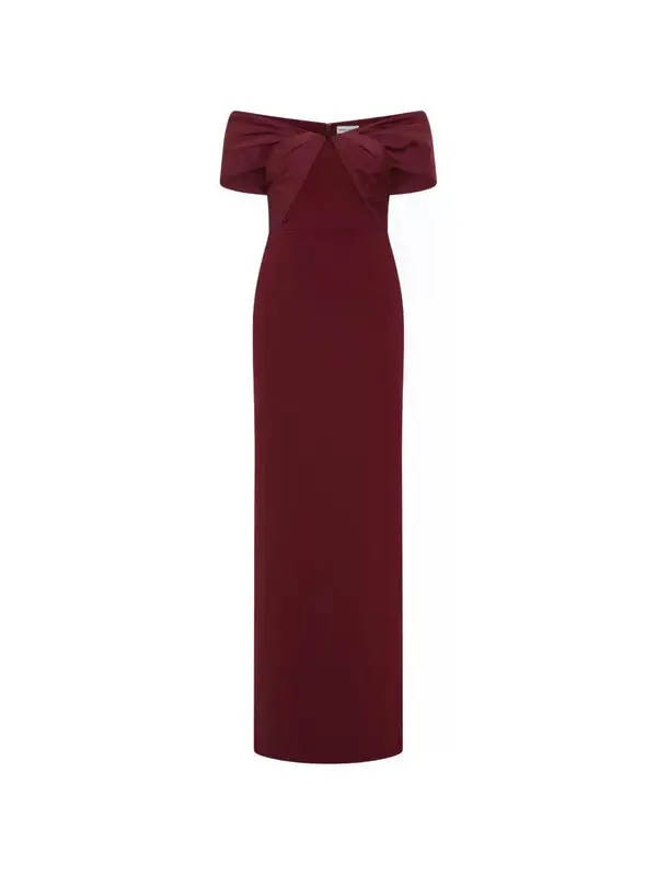 Rebecca Vallance Off-shoulder Cava Dress - Red