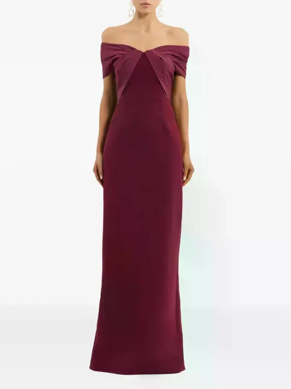 Rebecca Vallance Off-shoulder Cava Dress