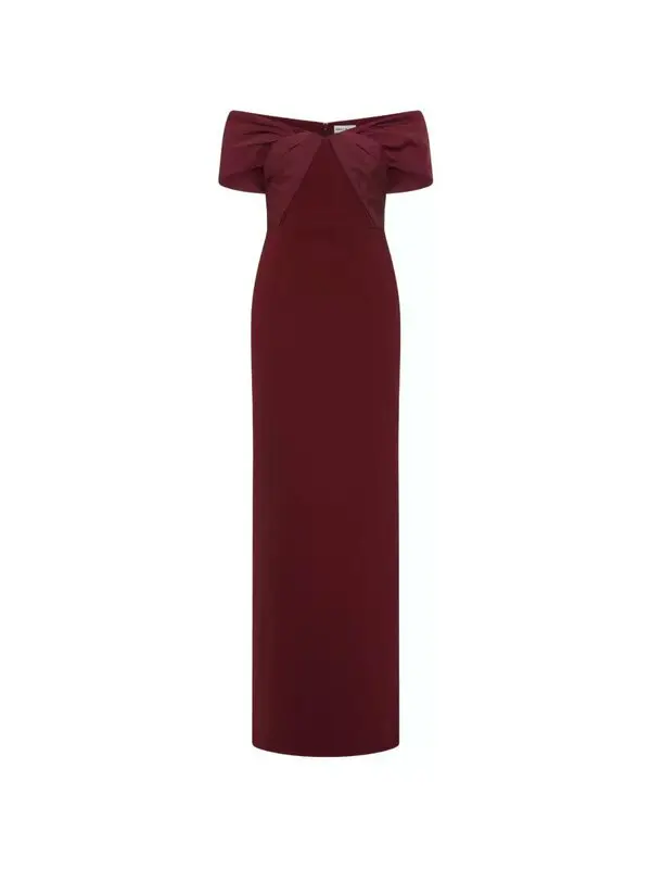 Rebecca Vallance Off-shoulder Cava Dress - Red