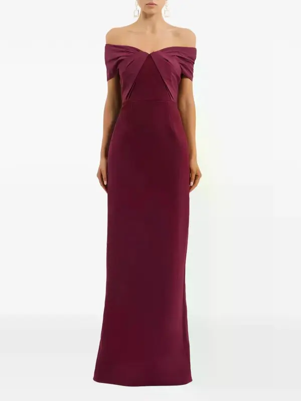 Rebecca Vallance Off-shoulder Cava Dress