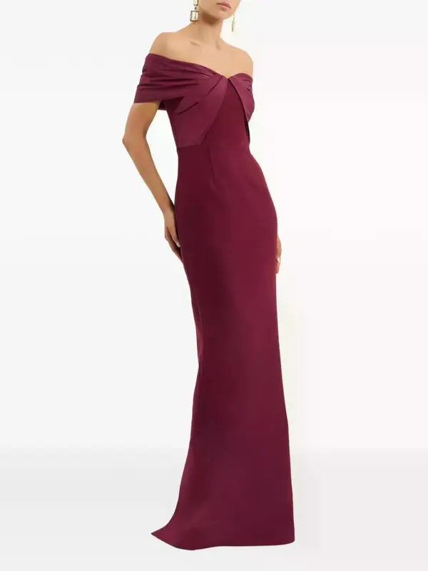 Rebecca Vallance Off-shoulder Cava Dress