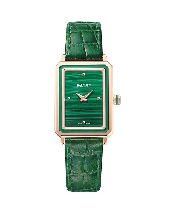 Balmain Eirini Watch, 25mm X 33mm - Green