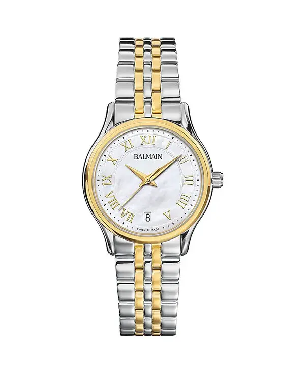 Balmain Beleganza Watch, 32mm - White Mother Of Pearl