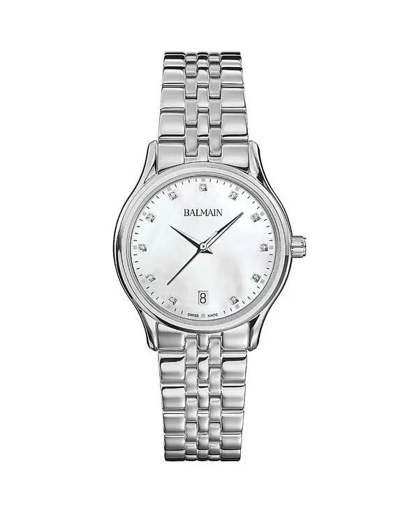 Balmain Beleganza 32mm Watch - White Mother Of Pearl