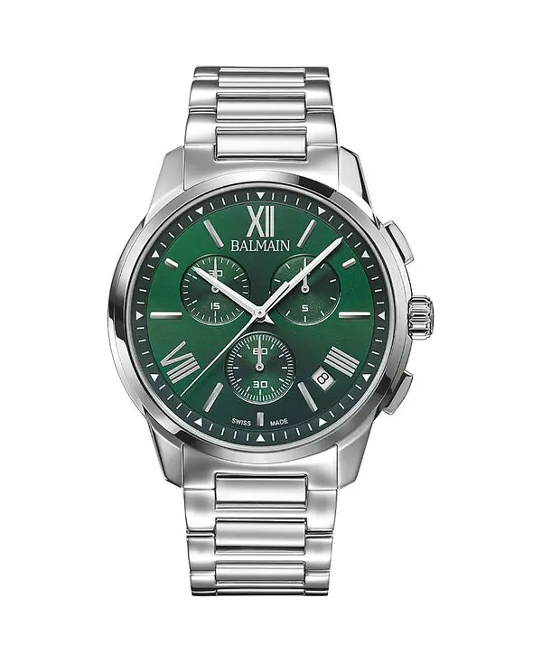 Balmain Madrigal Chronograph, 42mm - Green