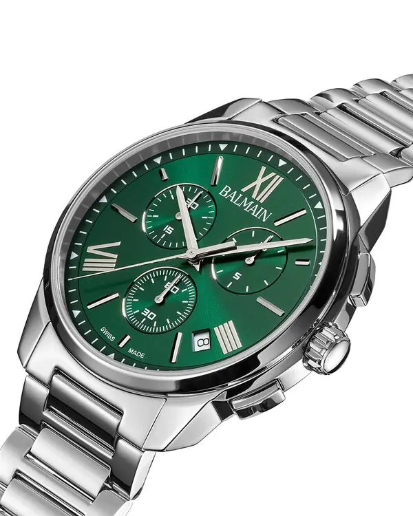 Balmain Madrigal Chronograph, 42mm - Green
