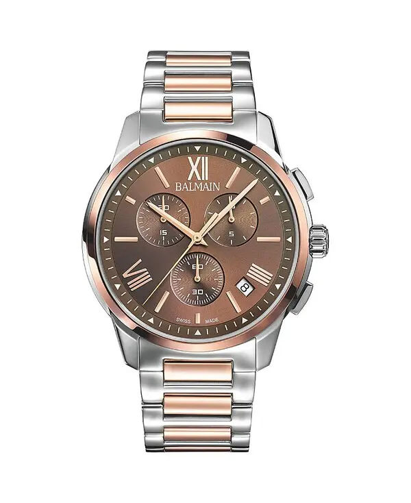Balmain Madrigal Chronograph 42mm - Brown