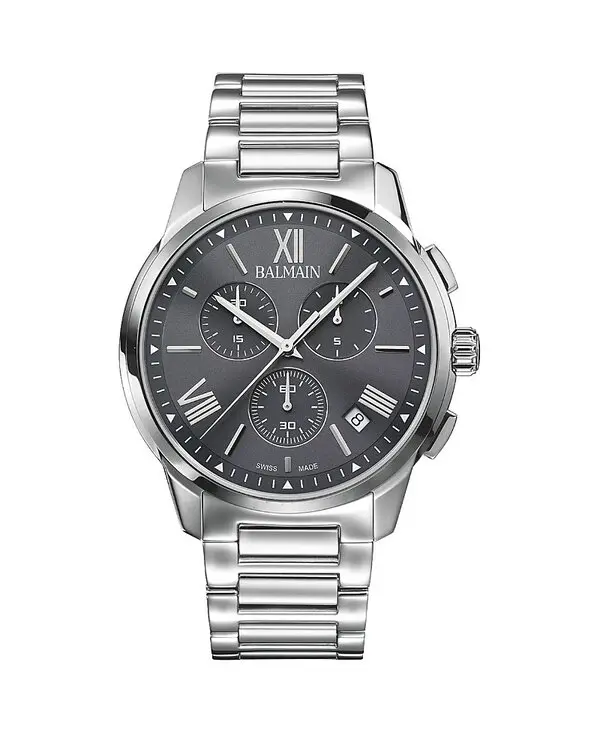 Balmain Madrigal Chronograph 42mm - Anthracite