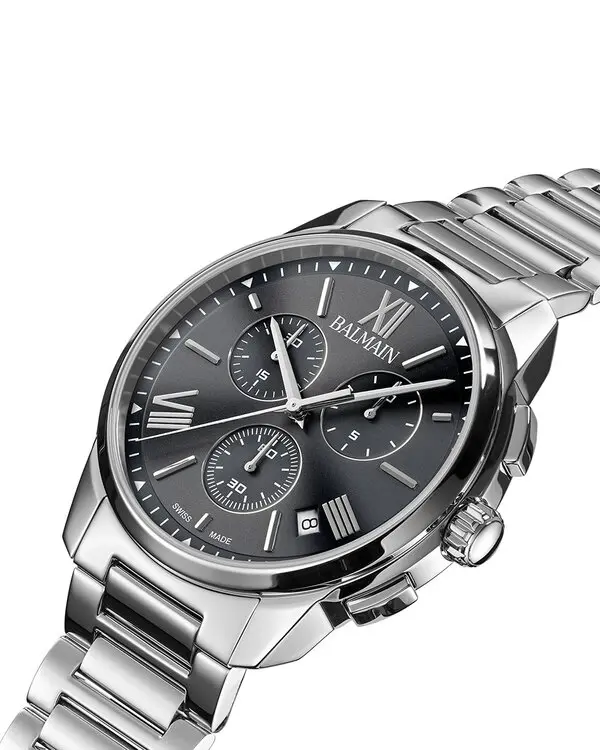 Balmain Madrigal Chronograph 42mm - Anthracite
