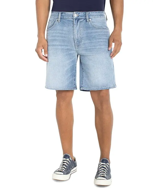 LIVERPOOL Relaxed 9.5" Denim Shorts - Sorrento