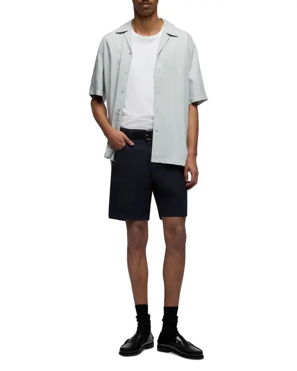 7 For All Mankind Loose Fit Hybrid Jogger Shorts - Navy