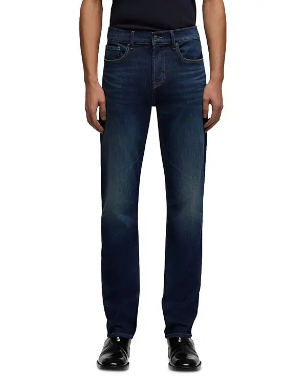 7 For All Mankind Slimmy Slim Straight Fit Jeans - Loom