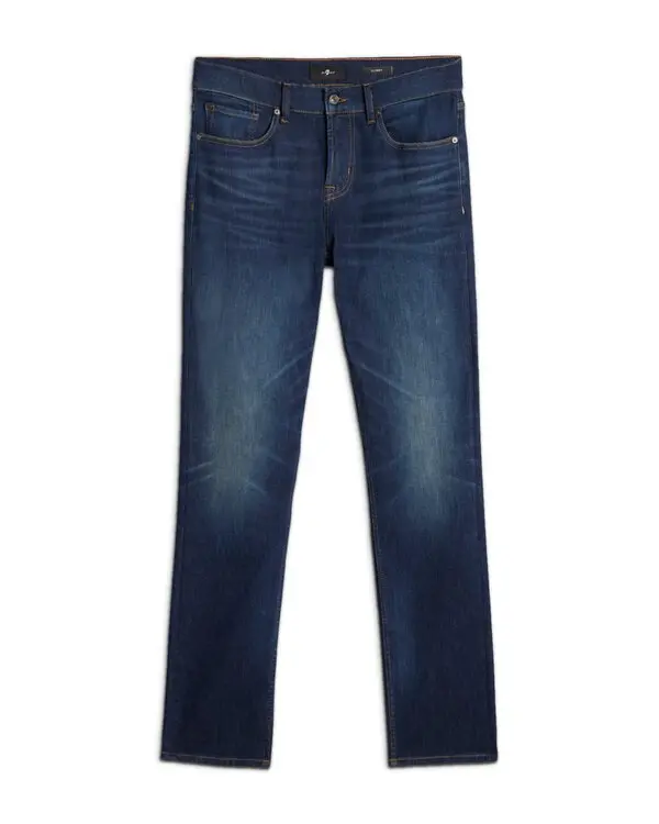 7 For All Mankind Slimmy Slim Straight Fit Jeans - Loom