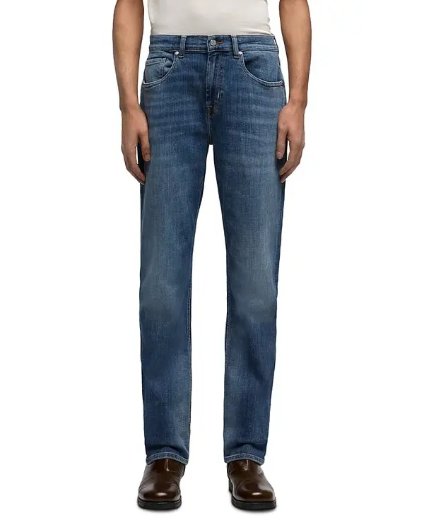 7 For All Mankind Straight Fit Jeans - Covewash