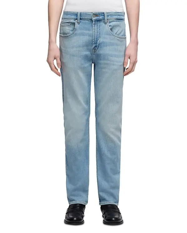 7 For All Mankind Straight Fit Jeans - Mariner