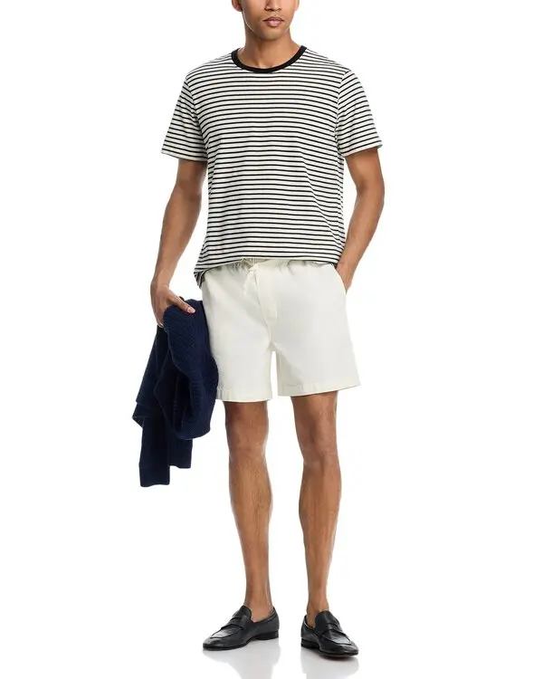 FRAME Relaxed Fit Drawstring Shorts