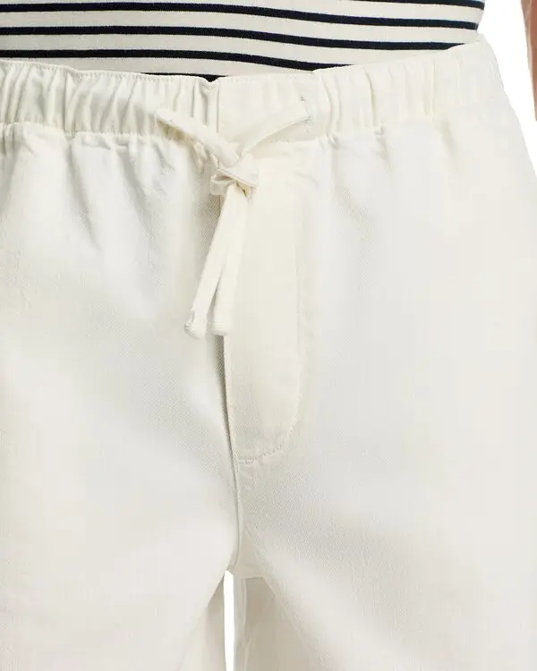 FRAME Relaxed Fit Drawstring Shorts