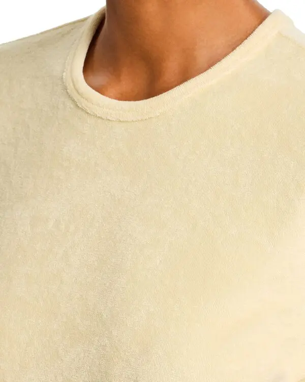 FRAME Terry Baby Tee - Lemon