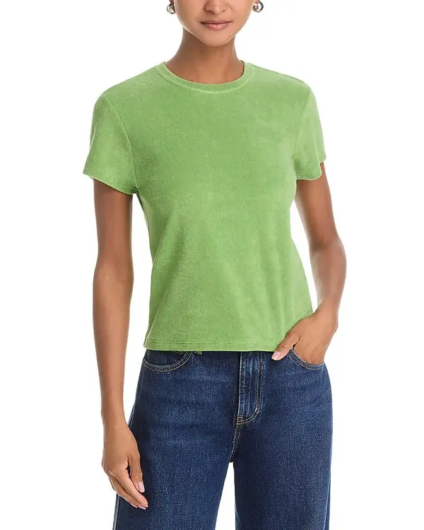 FRAME Terry Baby Tee - Peridot