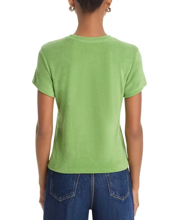 FRAME Terry Baby Tee - Peridot