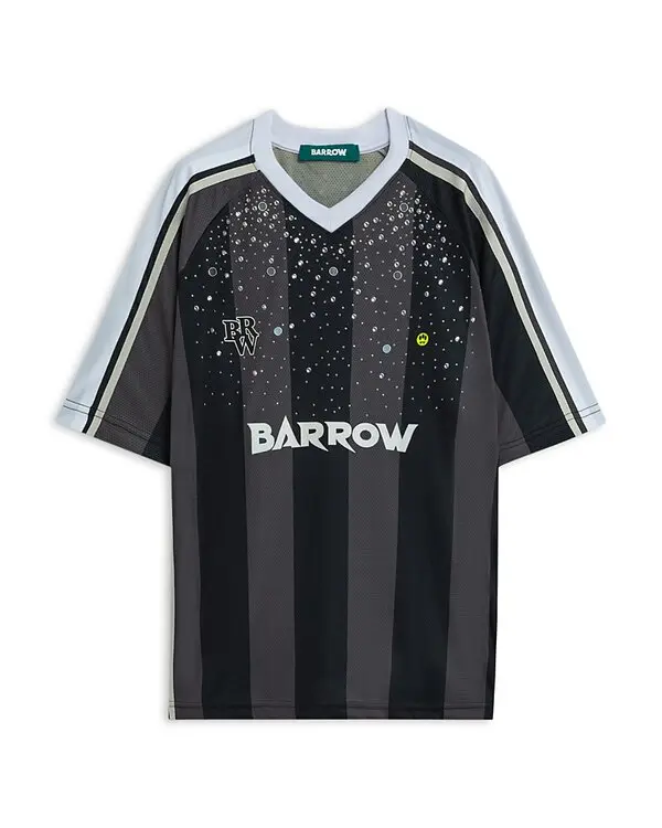 BARROW Mesh Logo Soccer Jersey - Black