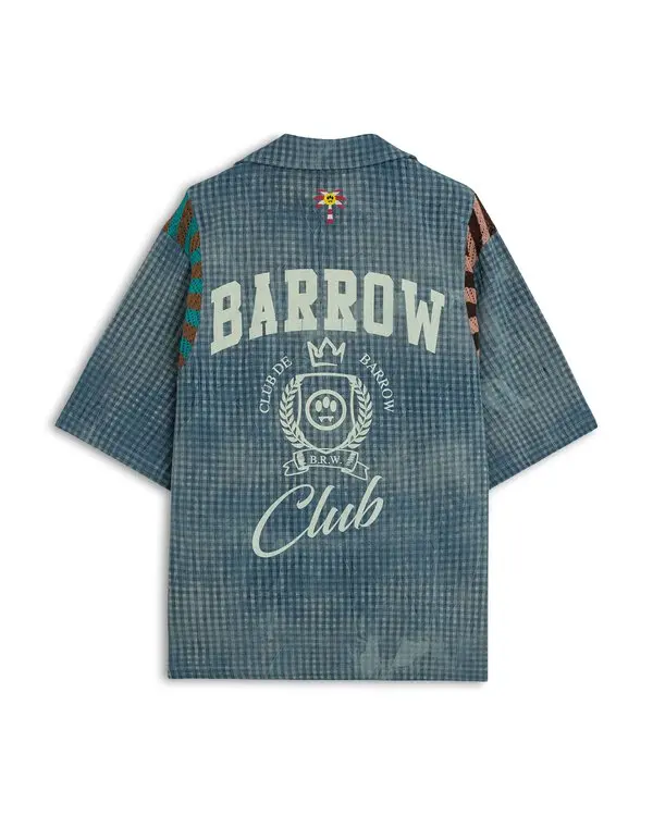 BARROW Chambray Pocket Shirt - Light Blue