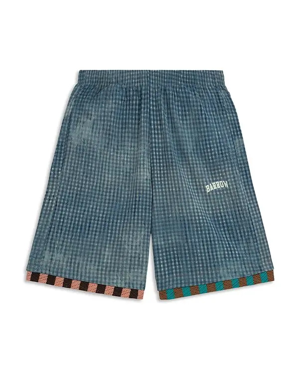 BARROW 9.4" Chambray Shorts - Light Blue