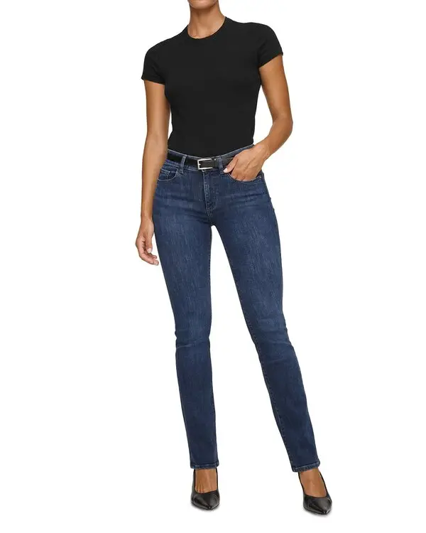 DL1961 Mara Mid-rise Instasculpt Straight Jeans