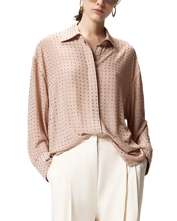Pinko Oliva Camicia Georgette Shirt - Q