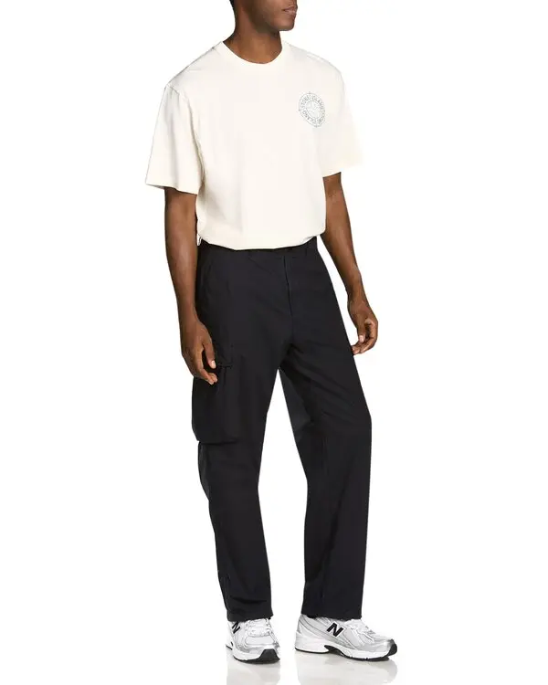 Stone Island Stretch Cotton Poplin Cargo Pants