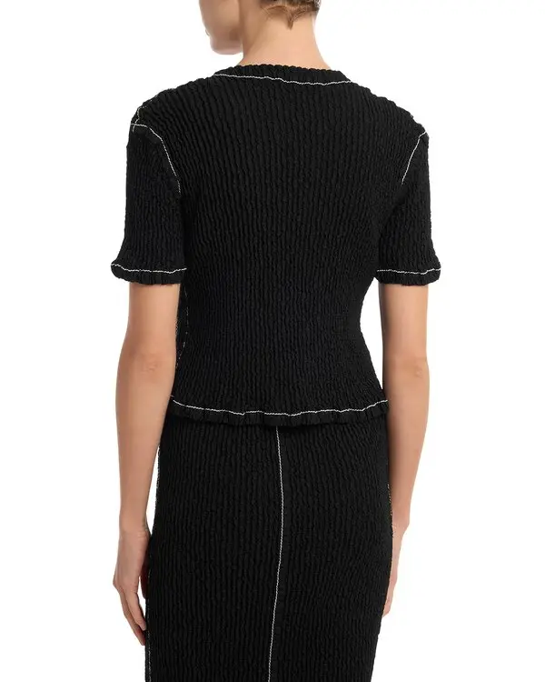 Issey Miyake Wavelet Ensemble Top