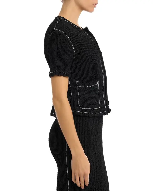 Issey Miyake Wavelet Ensemble Top
