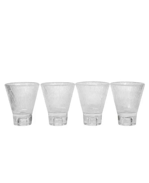 OZAIZ Zai Tumbler, Set Of 4 - Clear