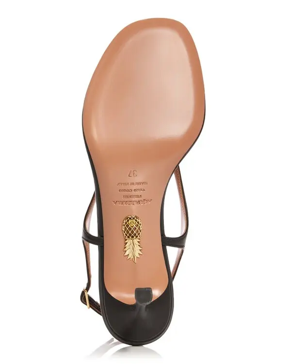 AQUAZZURA Bikini Thong Sandals - Espresso
