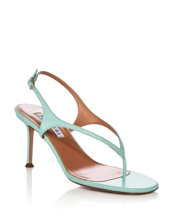 AQUAZZURA Bikini Thong Sandals - Seabreeze