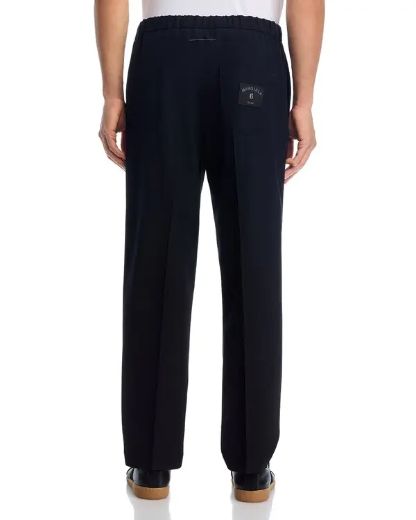 MAISON MARGIELA Straight Fit Drawstring Pants - Anthracite