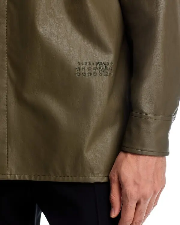 MAISON MARGIELA Long Sleeve Hidden Placket Shirt
