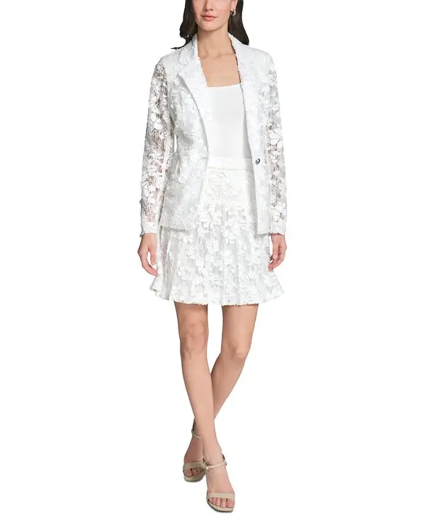 Karl Lagerfeld Paris Lace Blazer