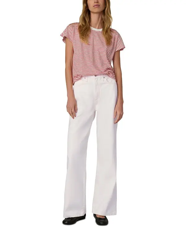 Joe's Jeans The Bubble Tee - Cherry Red