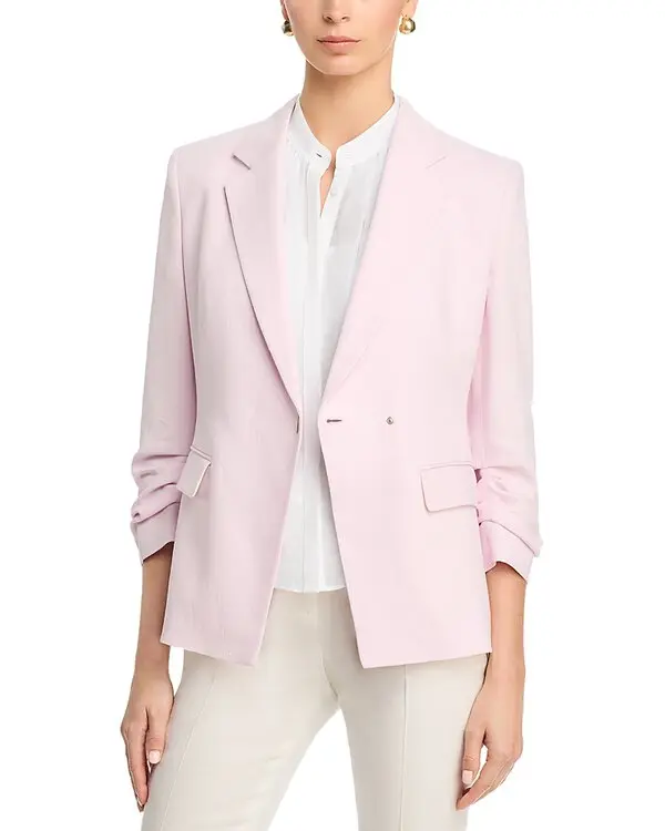 Hugo Boss Jia8 Double Breasted Blazer - Ocean Rose