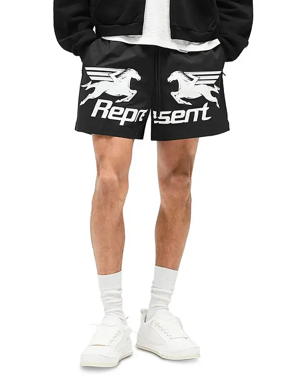 REPRESENT Swim Short - Jet Black