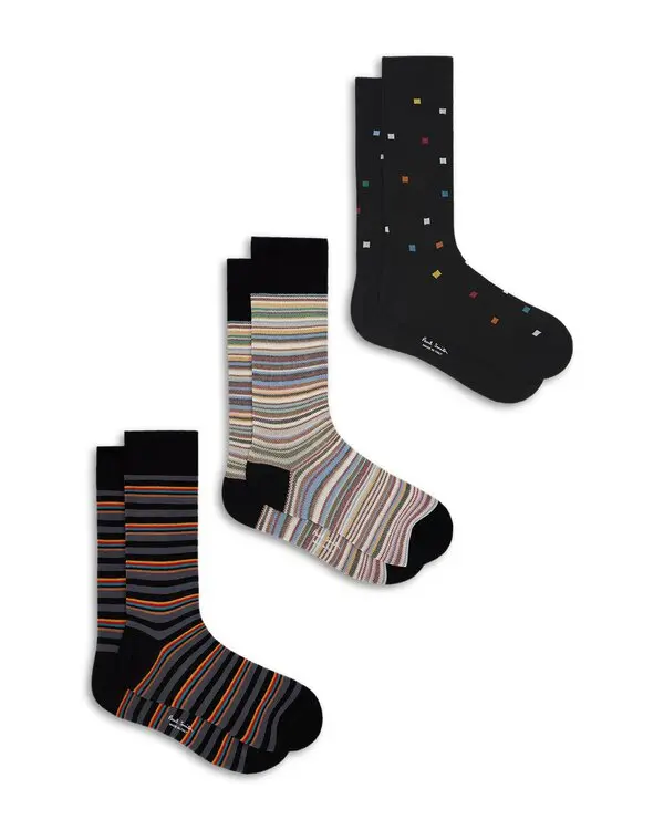 Paul Smith Mixed Crew Socks Pack