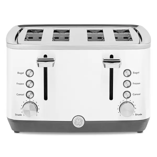 GE APPLIANCES 4 Slice Toaster - White