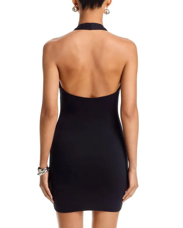 AFRM Karima Halter Neck Mini Dress