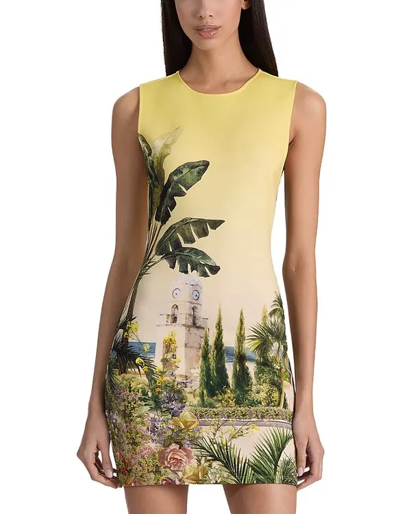 Alice + Olivia Wynell Mini Dress - Pure Paradise