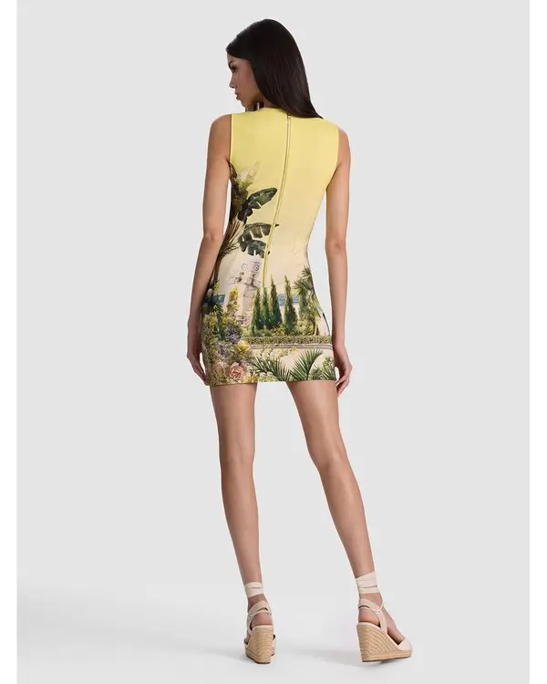 Alice + Olivia Sleeveless Mini Dress