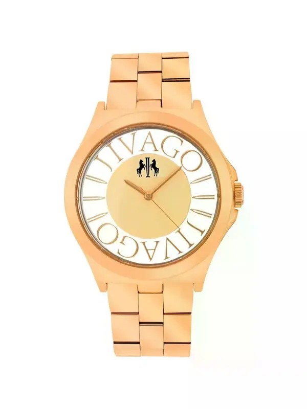 JIVAGO Rose Gold-tone 40mm Watch - Pink